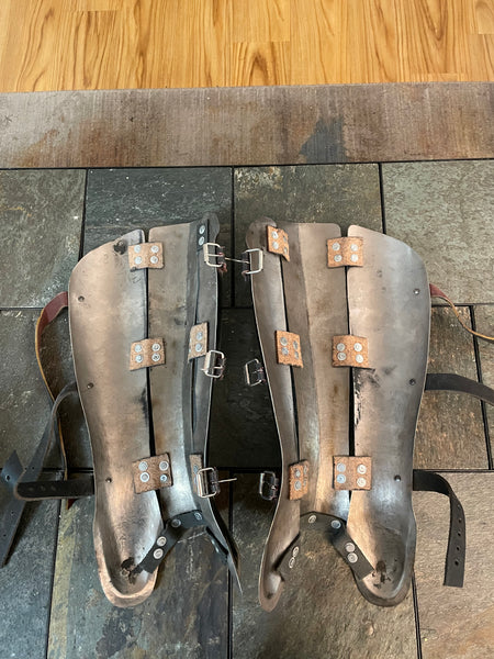 Greaves - Titanium – Valkyrie Forge Inc.